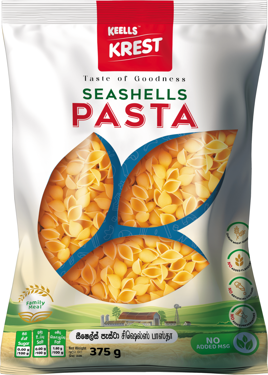 Buy Keells Krest Pasta - Seashells 375g - Keells Food Products PLC ...