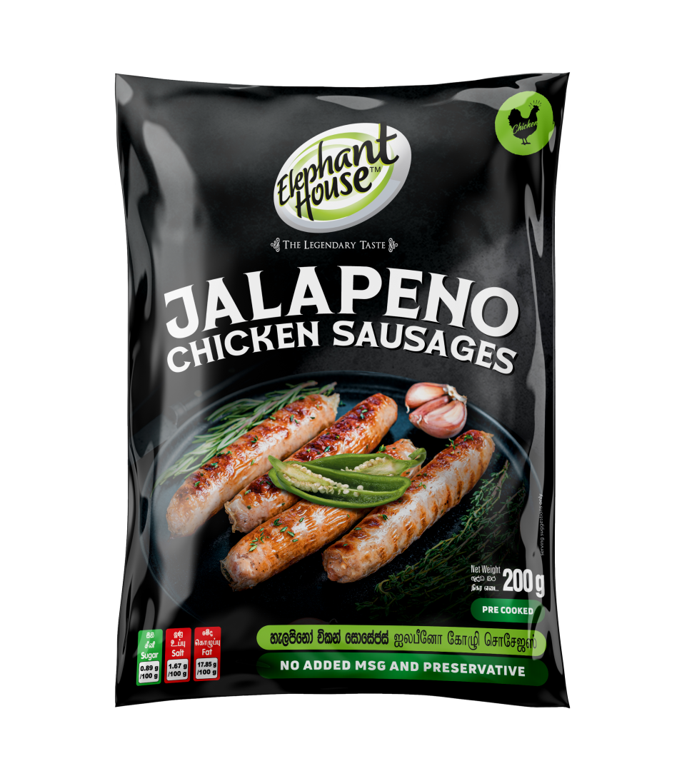 Buy EH Chicken Jalapeno Sausage 200g - Keells Food Products PLC - Colombo