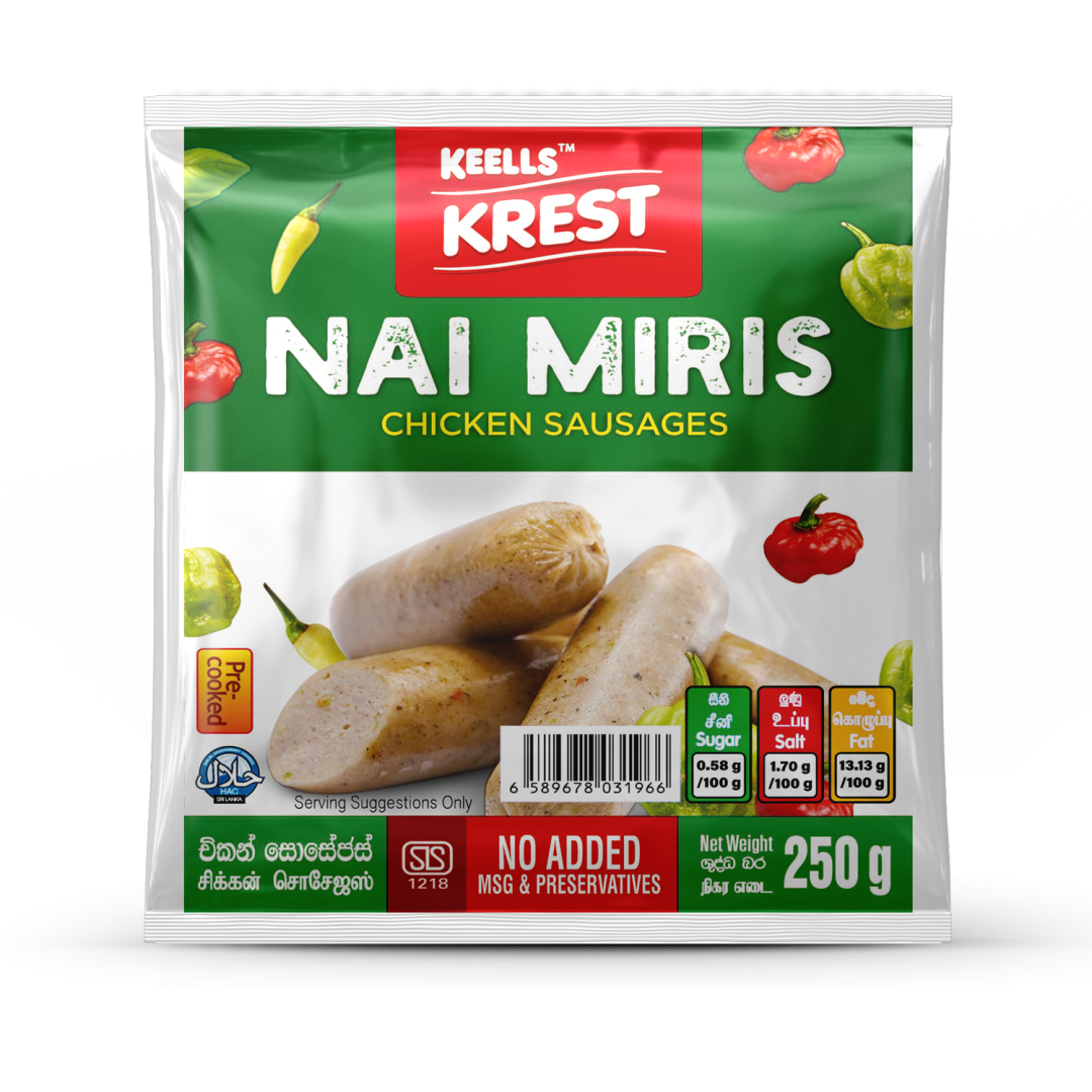 Buy Nai Miris Sausage 250g - Keells Food Products PLC - Colombo